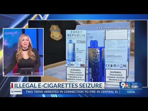 FDA, CBP announce millions of units of illegal e-cigarettes seized