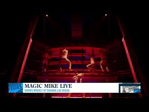 Hanging out with the cast of Magic Mike Live