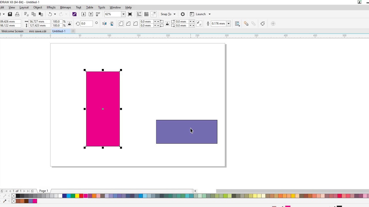 video tutorial for aligning objects and lines using coreldraw by ibabit.com.ng