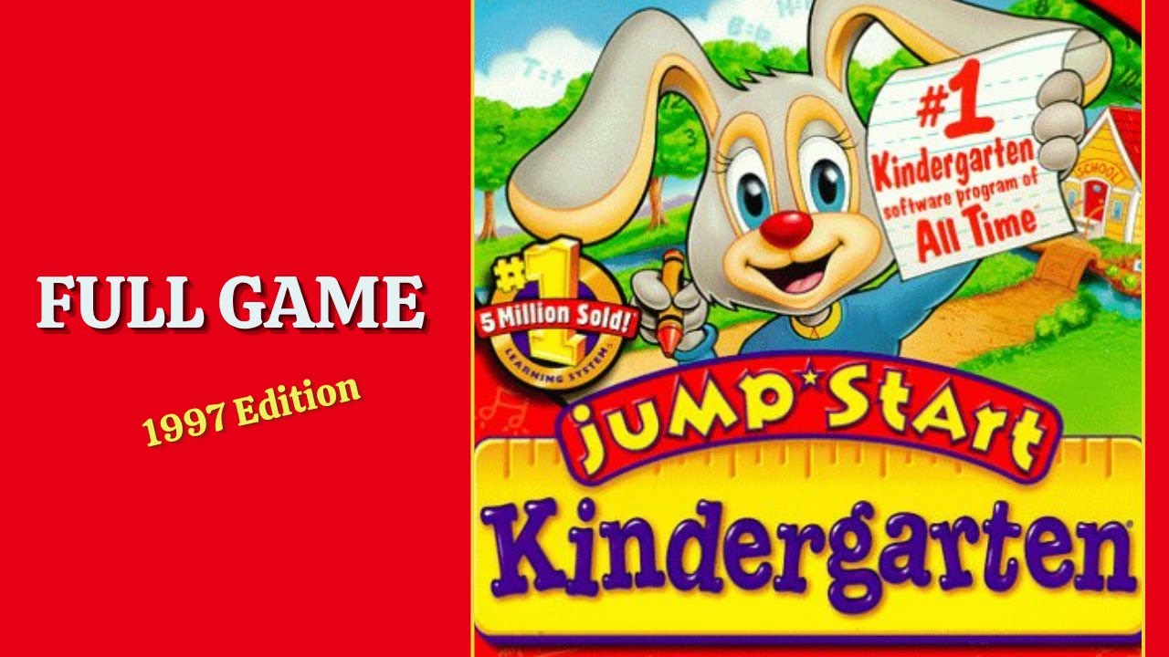 JumpStart Kindergarten (1997 PC Game) - Full Gameplay/Walkthrough (Longplay)