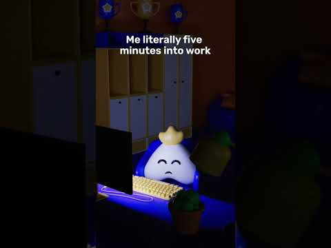 Finally Weekend!๐ #friday #weekend #work #fridaynightfunkin #working #turnip #shorts #office #funny