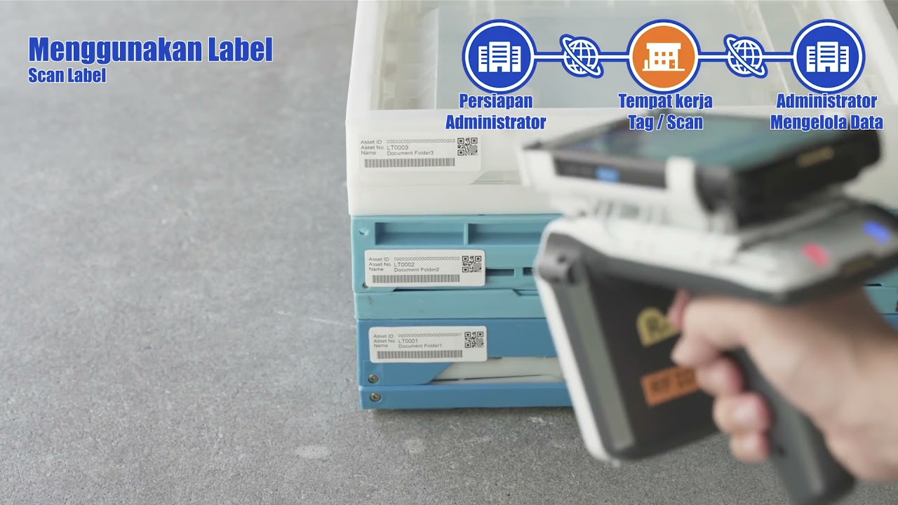 SATO ASETRA System- Streamline Asset Management with RFID