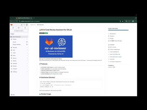 mr-ai-reviewer: AI Code Review Assistant for GitLab (Google Vertex AI Demo)