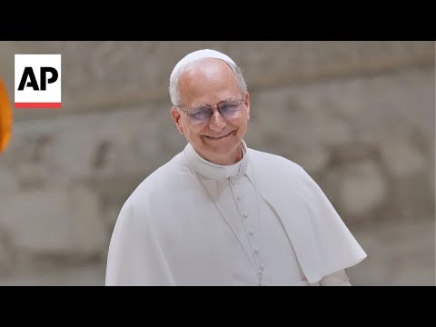 Pope Leo XIV sends a message of hope in White Sox stadium broadcast
