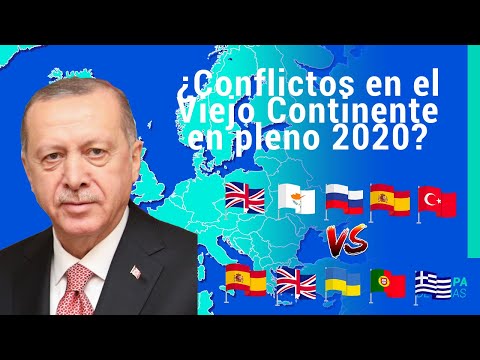 🇬🇧🇪🇸🇷🇺🇬🇷5 CONFLICTOS TERRITORIALES en EUROPA vigentes en el 2020 🇨🇾 🇵🇹 🇺🇦 🇹🇷 - El Mapa de Sebas