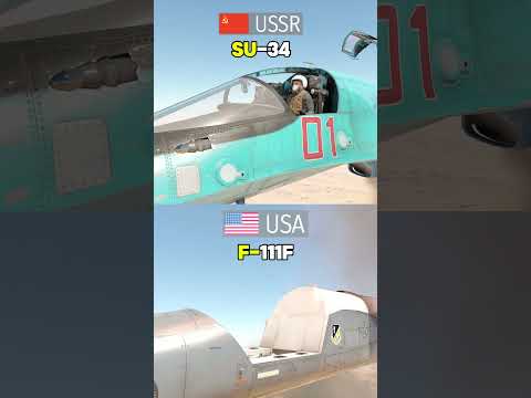 F-111 vs Su-34 - Cockpit Canopies - War Thunder