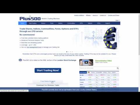 Open A Free Plus500 Demo Account