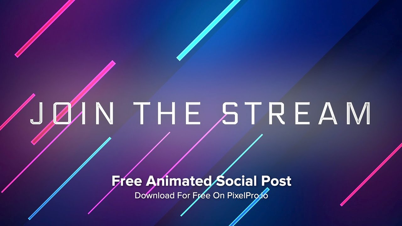 Animated Social Post 9 On PixelPro.io