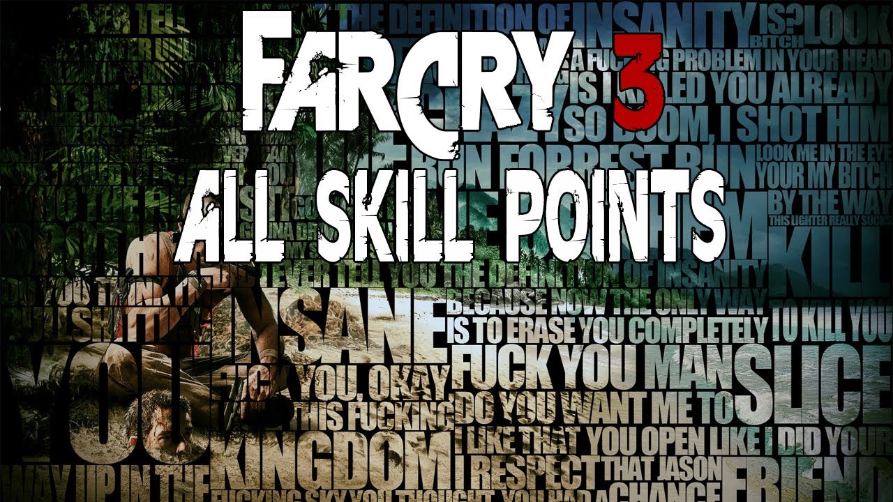 Far Cry 3 - All Skill Points