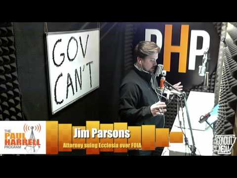 Jim Parsons - Attorney suing Ecclesia College over FOIA 3/13/17