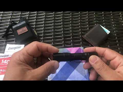 EDC flashlight: Energizer Tac 140 AA