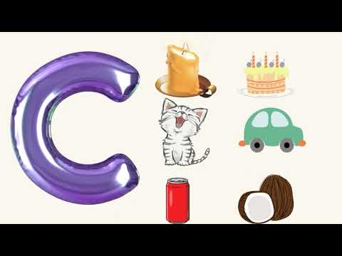 6 words that start with c|6words learning for toddlers|6 words from c #kids learning # learning