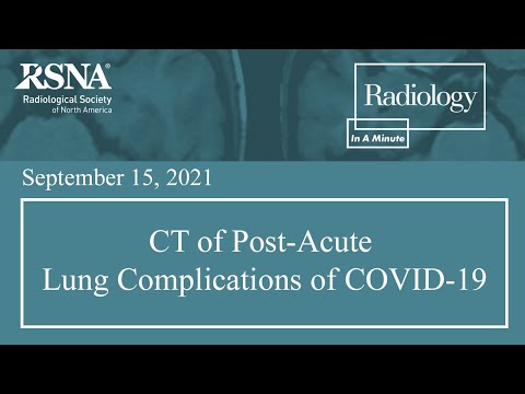 CT of Post-Acute Lung Complications of COVID-19
