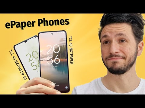 "ePaper" Phones — What's the catch? TCL 40 NXTPAPER & 40 NXTPAPER 5G Review