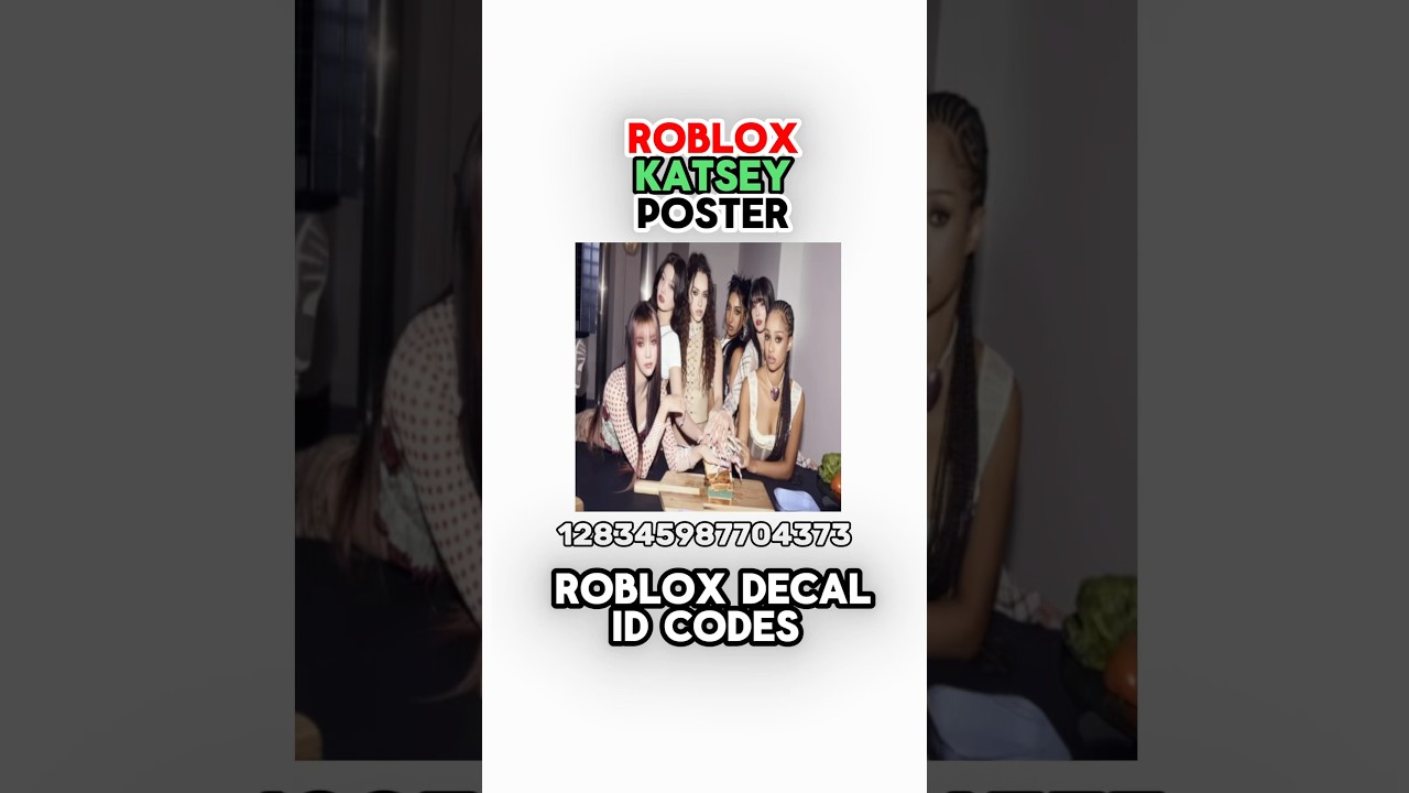 Katseye poster decal id codes roblox!💓#kpop #roblox #bloxburg #berryavenuecodes #royalehigh #gnarly