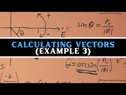 Calculating Vectors Example 3 (Solving for Angle) | Introduction to Physics