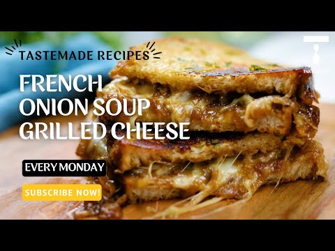 Cozy Up with This French Onion Soup Grilled Cheese Sandwich Recipe!