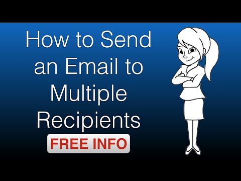 How to Send an Email to Multiple Recipients - Free Info!