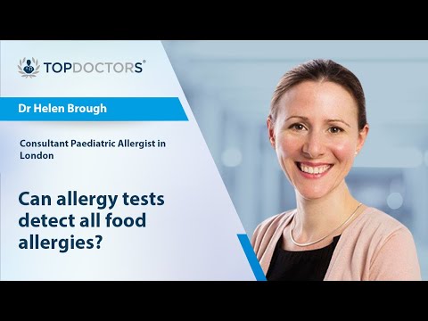 Can allergy tests detect all food allergies? - Online interview