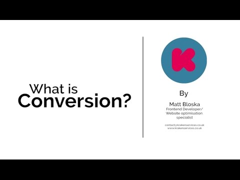 What is conversion?