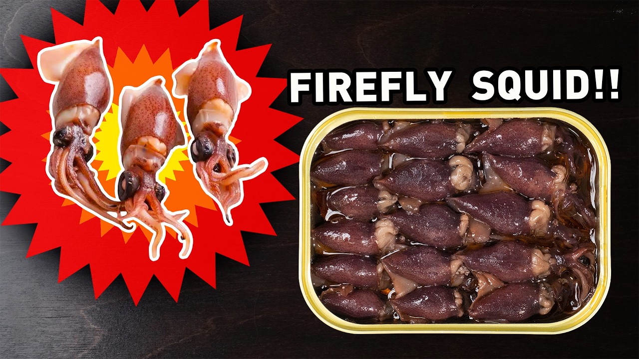 I opened a can full of firefly squid. | Canned Fish Files Ep. 197