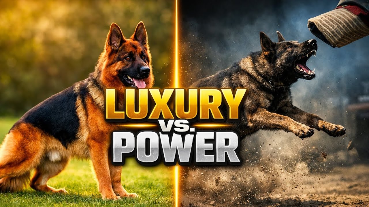 Working Line vs Show Line German Shepherds: Key Differences Explained