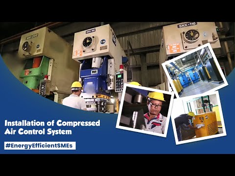 Installation of compressed air control system