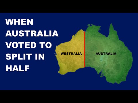 The Time Australia Voted to Split in Half