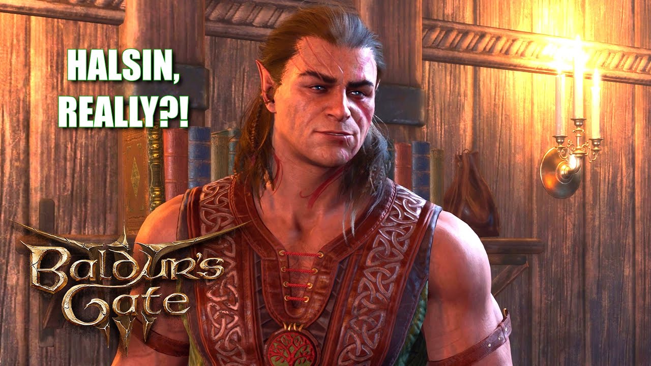 Halsin Hitting on Main Character in the Most Inappropriate Moment - BALDUR'S GATE 3