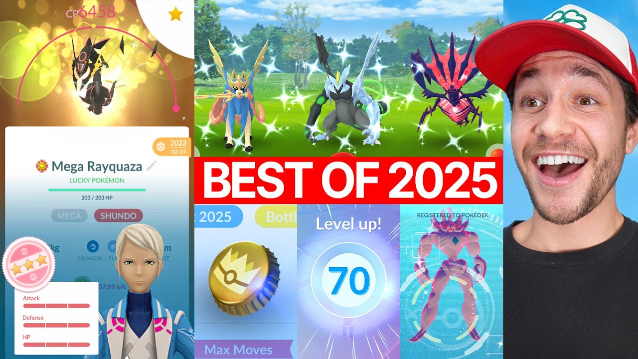 Top 25 Moments of Pokémon GO 2025