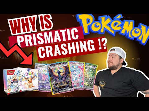The Pokémon Prismatic Evolutions Price “CRASH” is HERE ! And it’s NOT OVER !