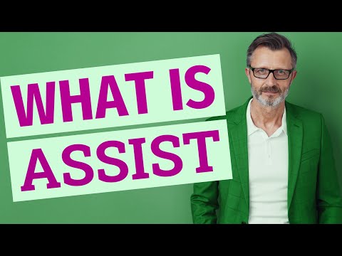 Assist | Meaning of assist 📖