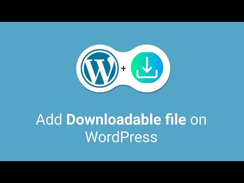 Easy PDF, Music, Video Embedding | How to Add a Downloadable File in WordPress