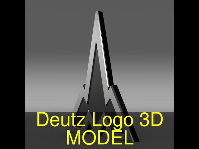 Deutz Logo 3D Model - FlatPyramid