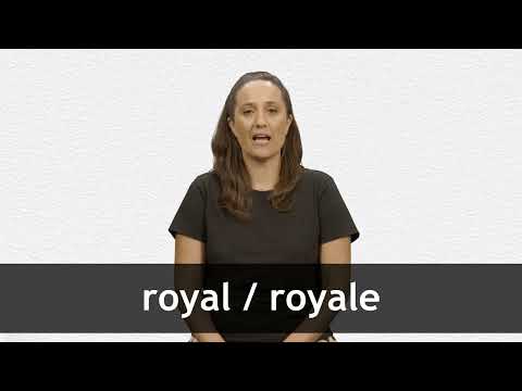 English Translation of “ROYAL” | Collins French-English Dictionary