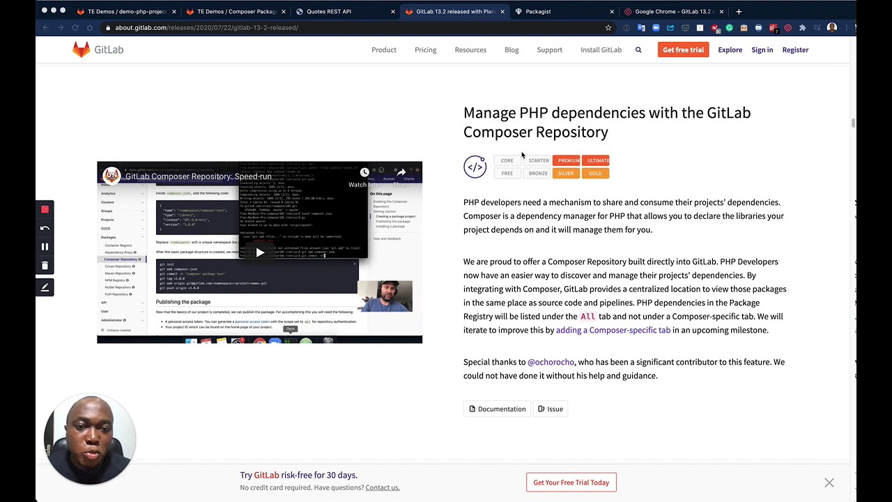GitLab Composer Repository Demo for Commit