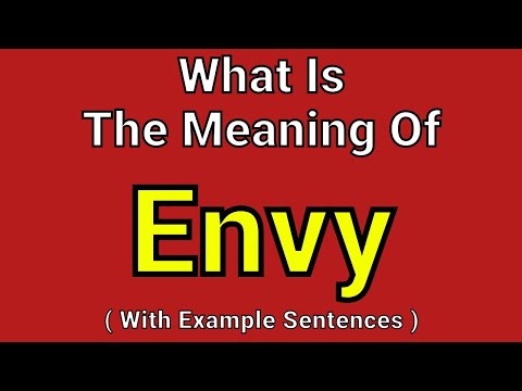 Meaning Of Envy | Envy | English Vocabulary | Most Common Words in English