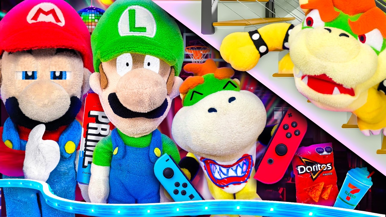 Inside the Secret Gaming Room: A Crazy Mario Bros Adventure | Galaxy.ai