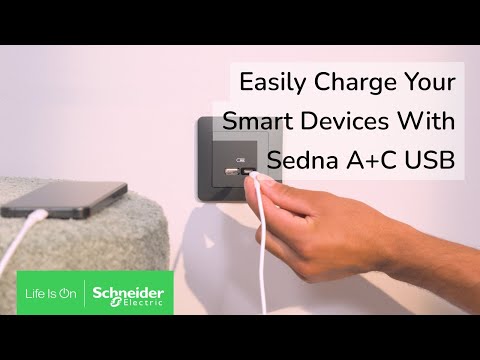 Sedna 21W USB A+C | Schneider Electric