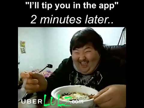 I'll tip you in the app!