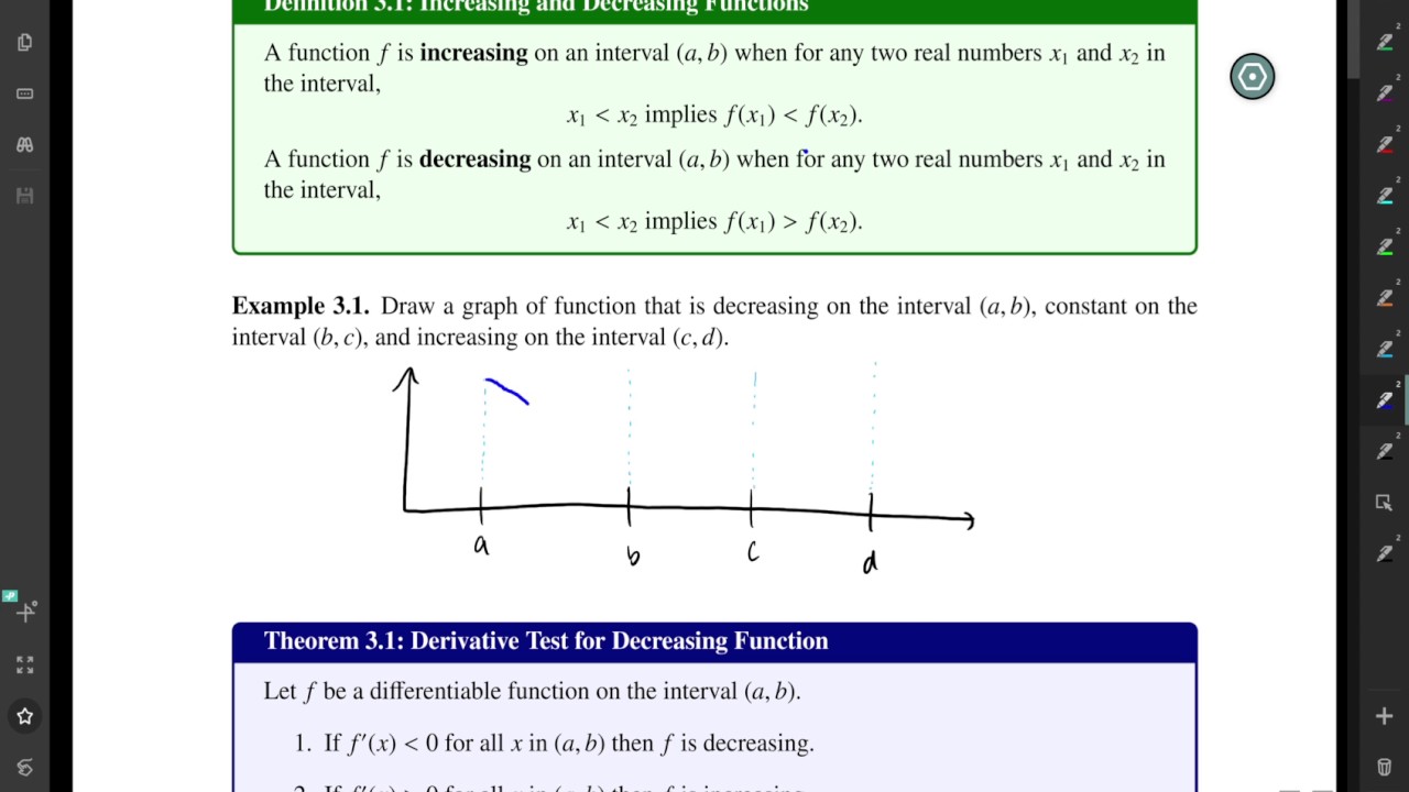 Elementary Calculus Example 3 1