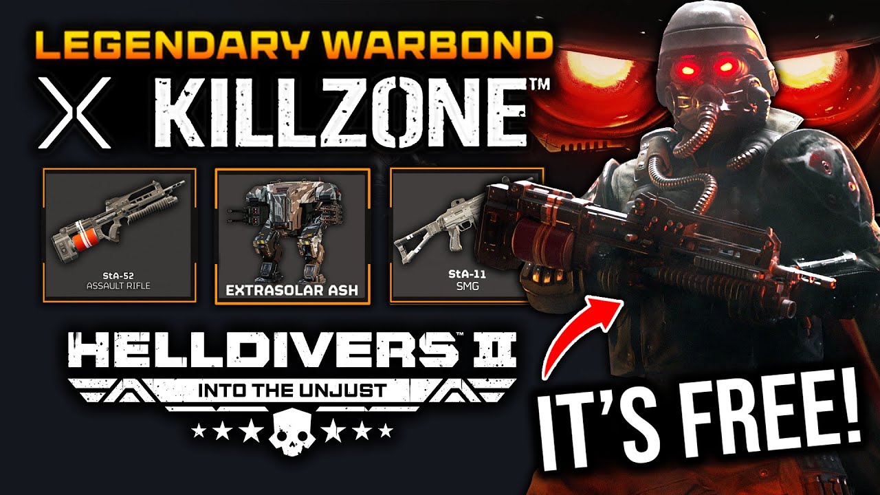 Helldivers 2 - Free Killzone Legendary Warbond!