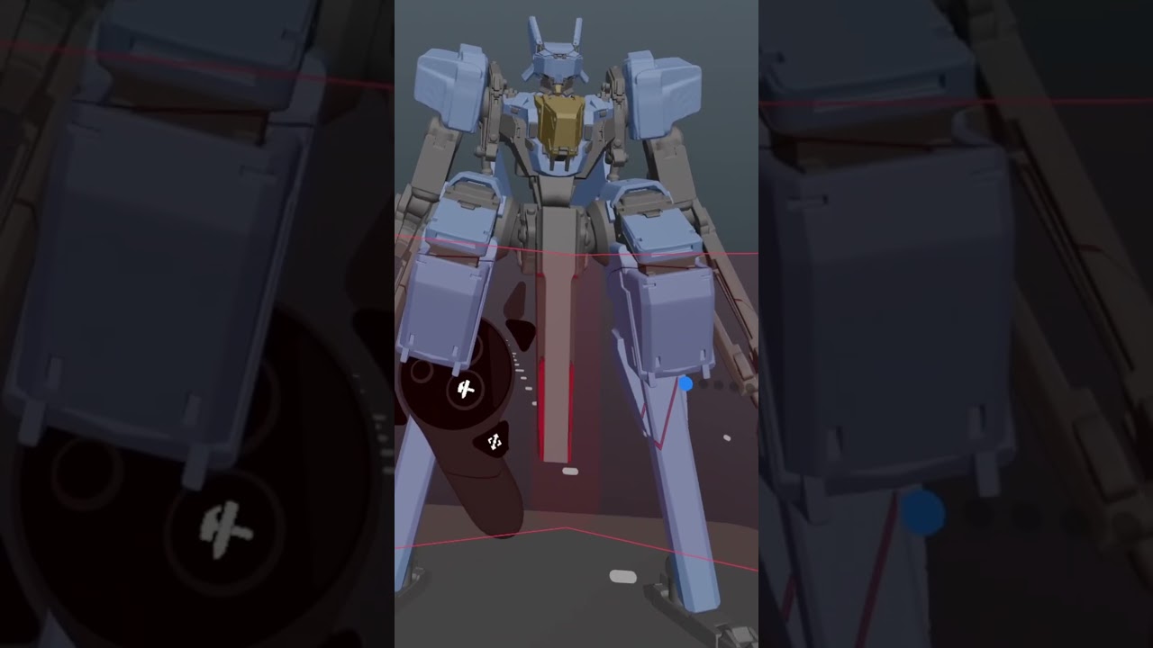 Sculpting a Mech in VR with Substance Modeler