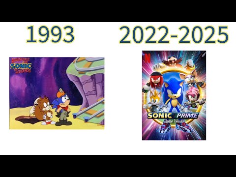 A Clip From Every Sonic TV Series (1993 - 2025)