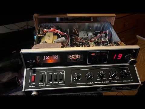 Adjusting receive/power on the cobra 135XLR