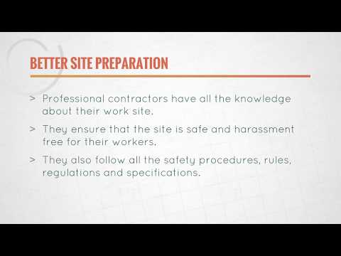 Advantages Professional Cement Contractors Have Over Non Professional Ones