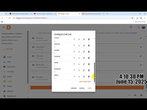 Blogspot Tubes : #adsnetpublisher How To Change Follow us HTML Javascript Gadget on Blogger Website