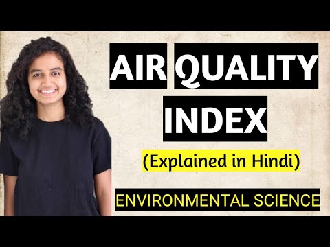 Air Quality Index (AQI) - Explained in Hindi | Environmental Science | Air Pollution | NET | UPSC |