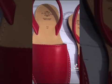 Handmade Leather Sandals for Women. ZORIANA shop. Shoes from Spain