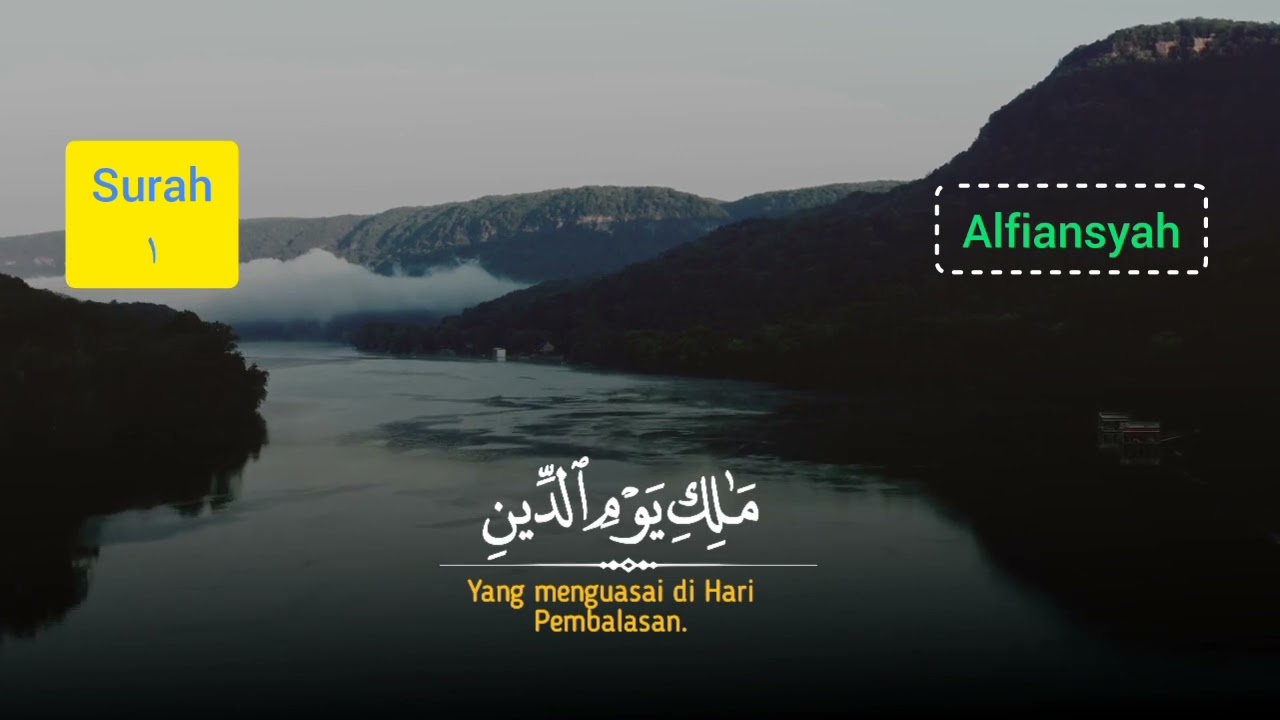 surah al fatihah abu usamah syamsul hadi